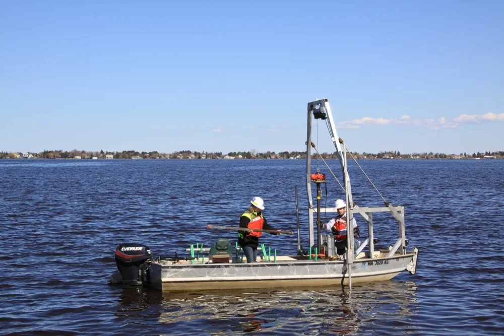 Vibracore Sediment Sampling — AMI Consulting Engineers