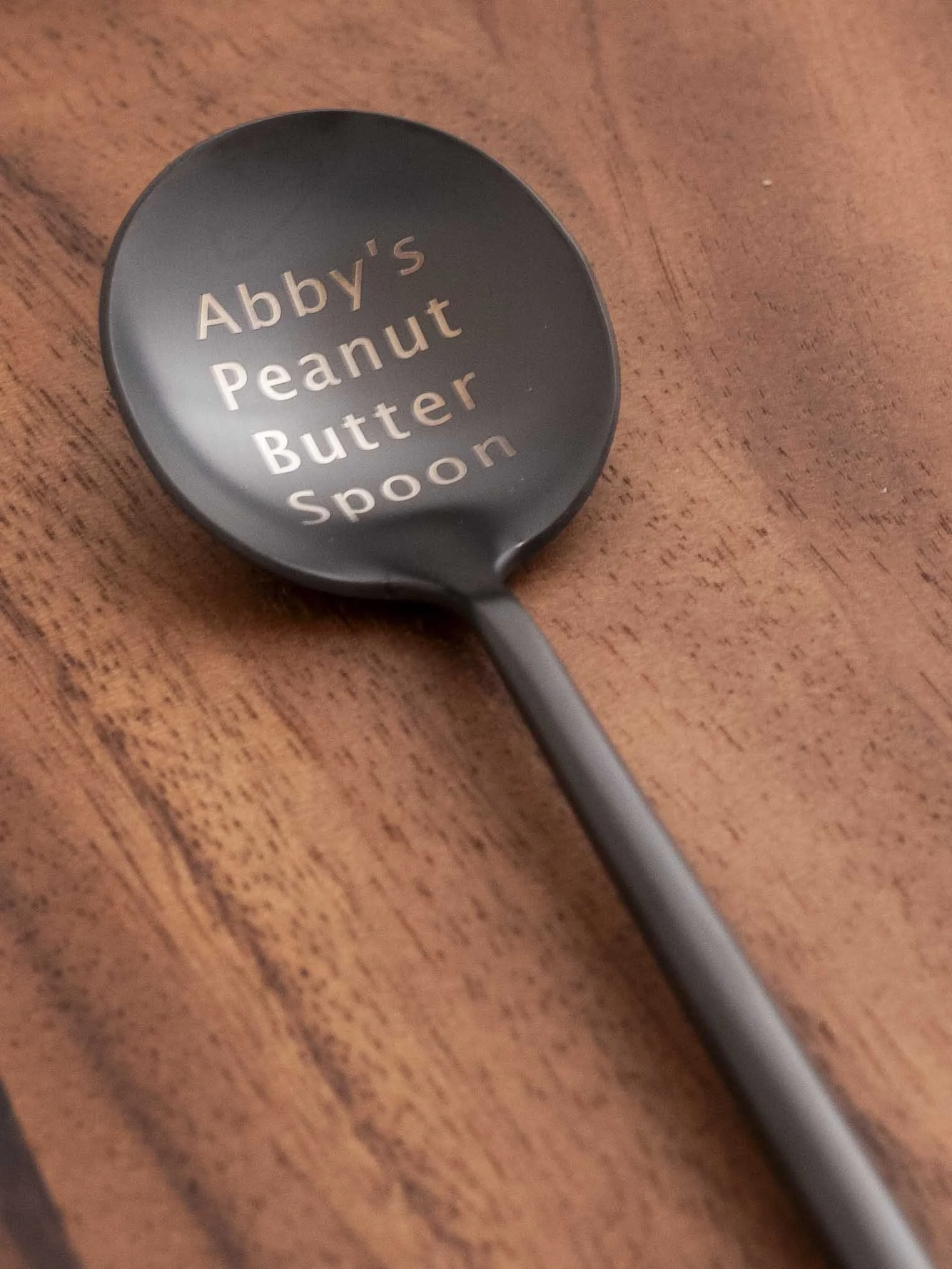 Personalized Peanut Butter Spoon — The Ecoporium