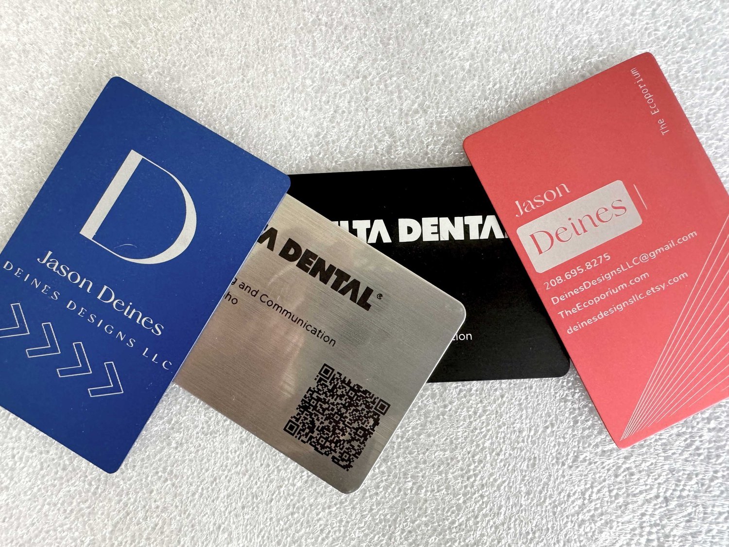 Aluminum Business Cards — The Ecoporium