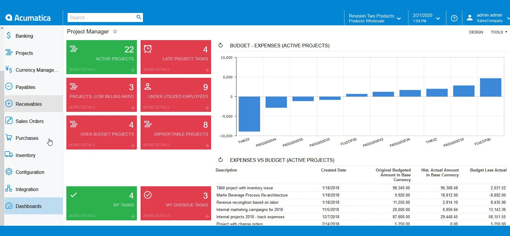 Acumatica Engineering