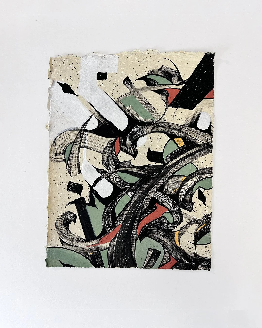Leo Shallat | Seattle Muralist & Painter — Abstract, Calligraphic ...