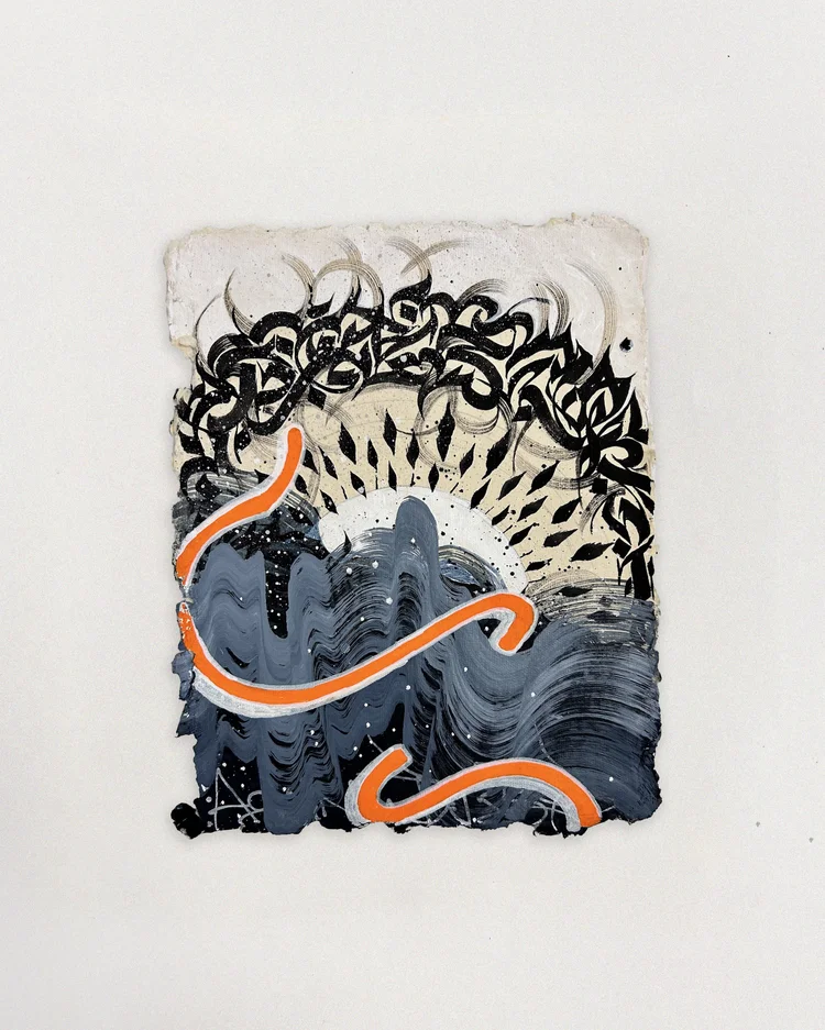 Leo Shallat | Seattle Muralist & Painter — Abstract, Calligraphic ...