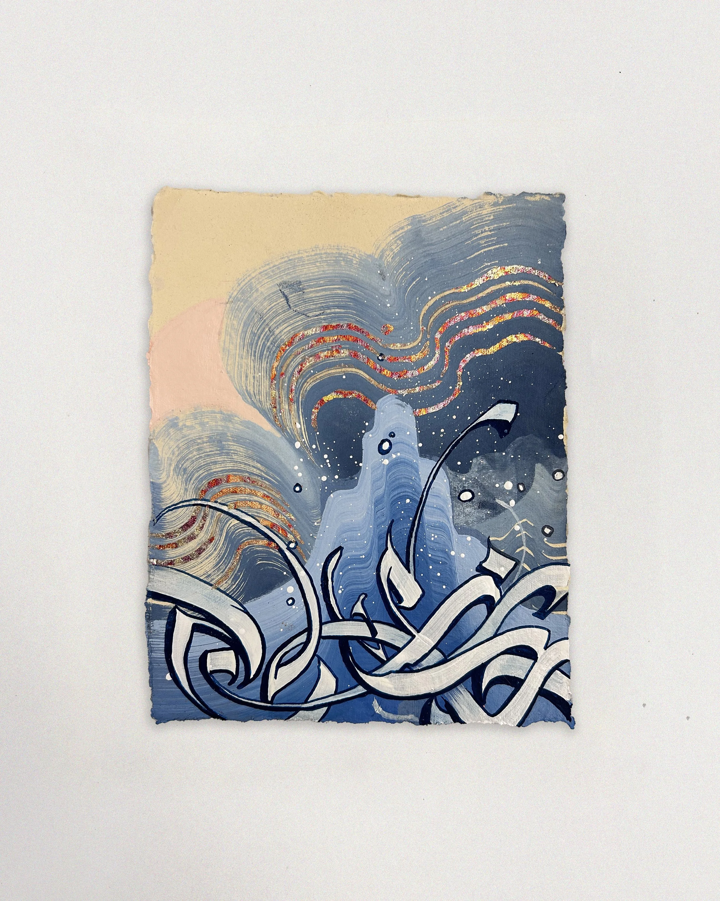 Leo Shallat | Seattle Muralist & Painter — Abstract, Calligraphic ...