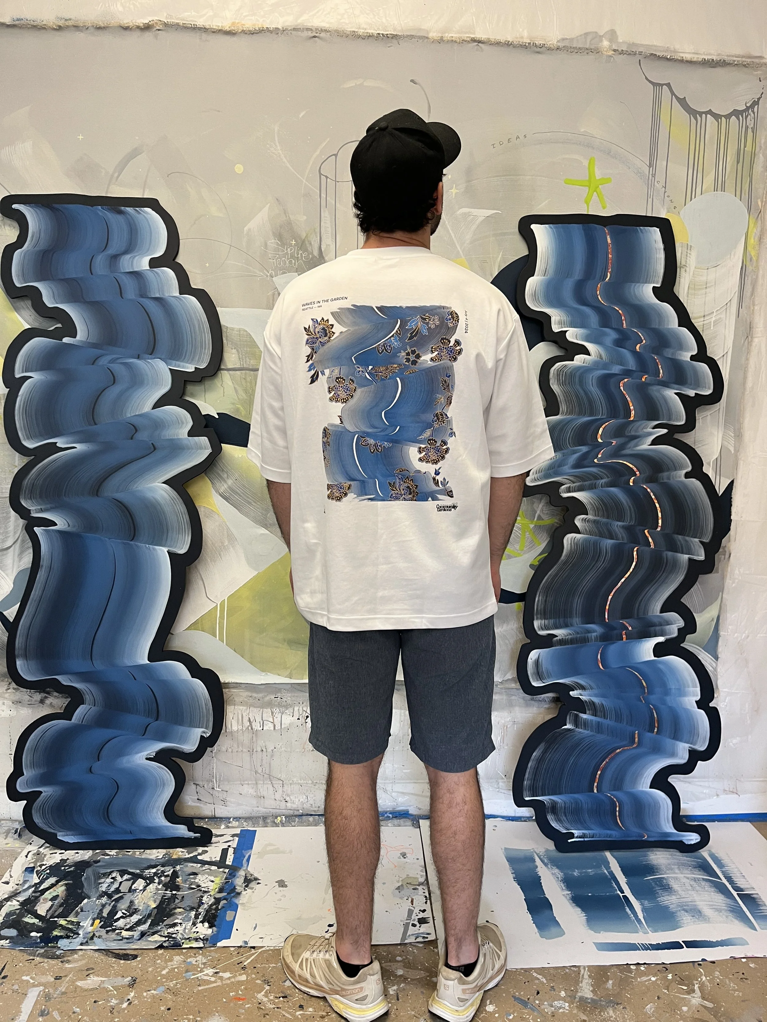 Leo Shallat | Seattle Muralist & Painter — Abstract, Calligraphic ...