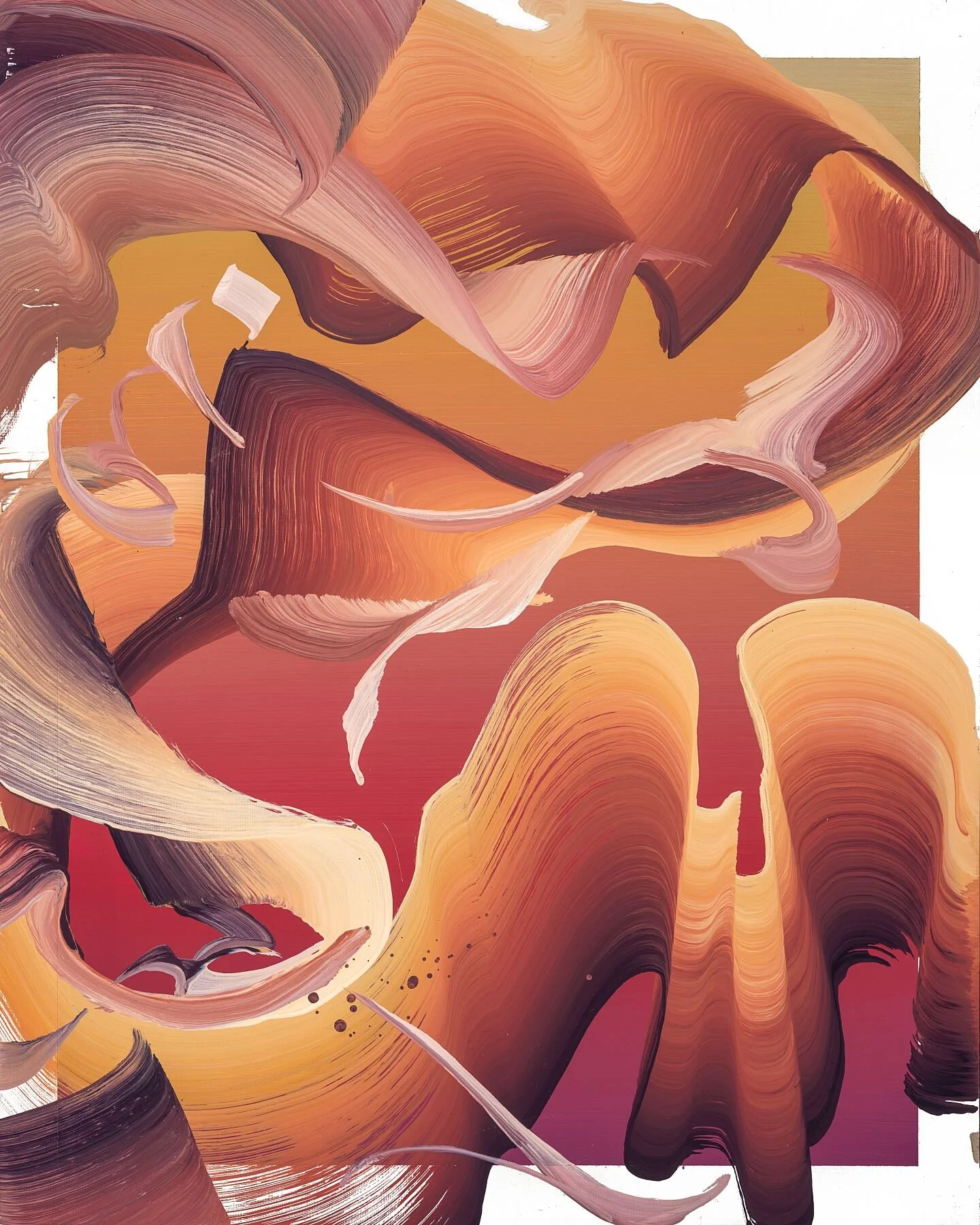 Leo Shallat | Seattle Muralist & Painter — Abstract, Calligraphic ...
