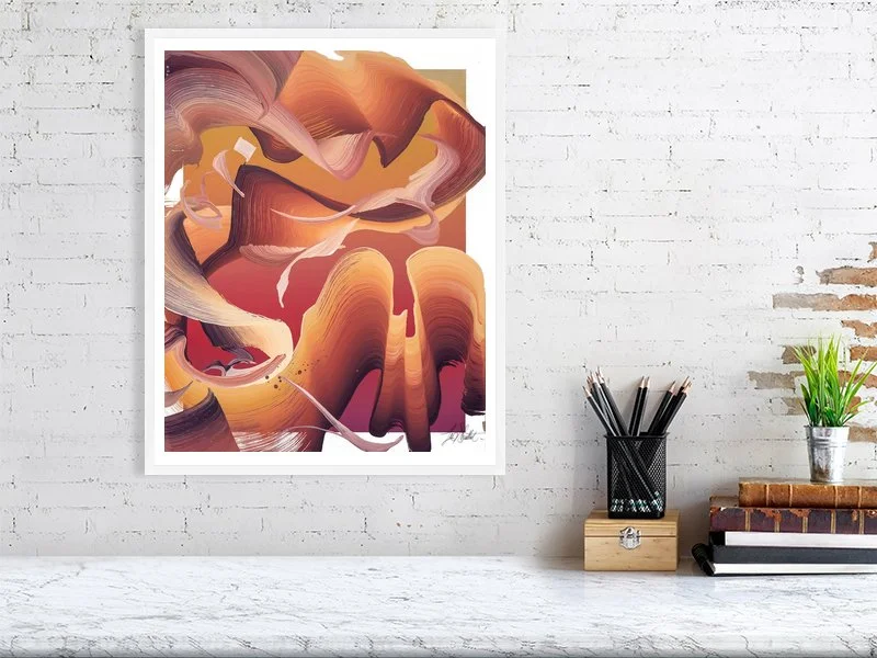 Leo Shallat | Seattle Muralist & Painter — Abstract, Calligraphic ...