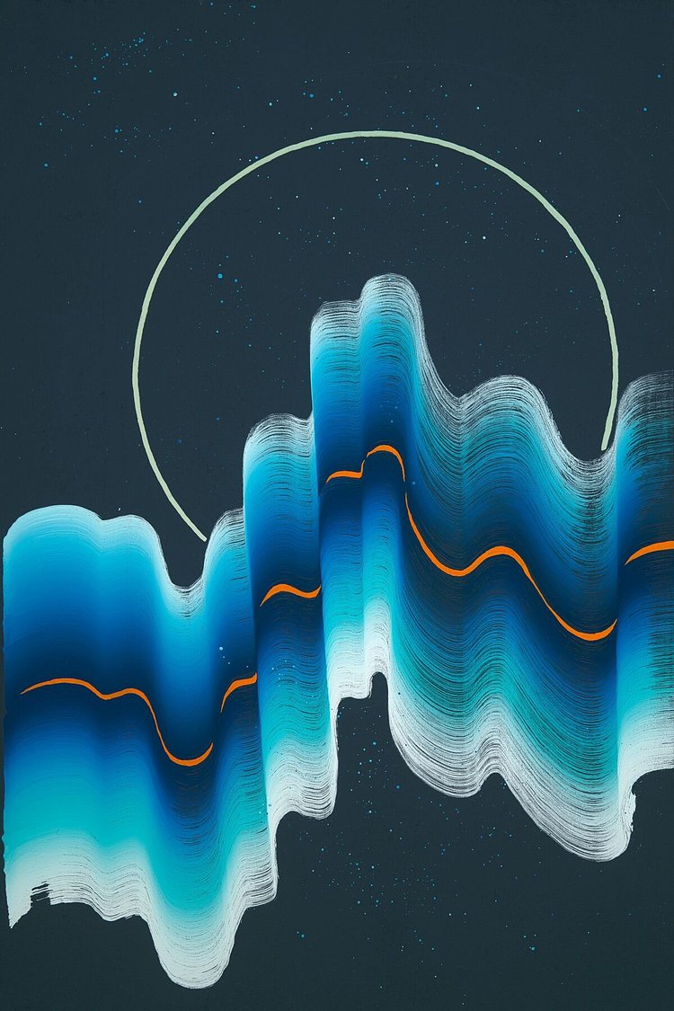 Leo Shallat | Seattle Muralist & Painter — Abstract, Calligraphic ...