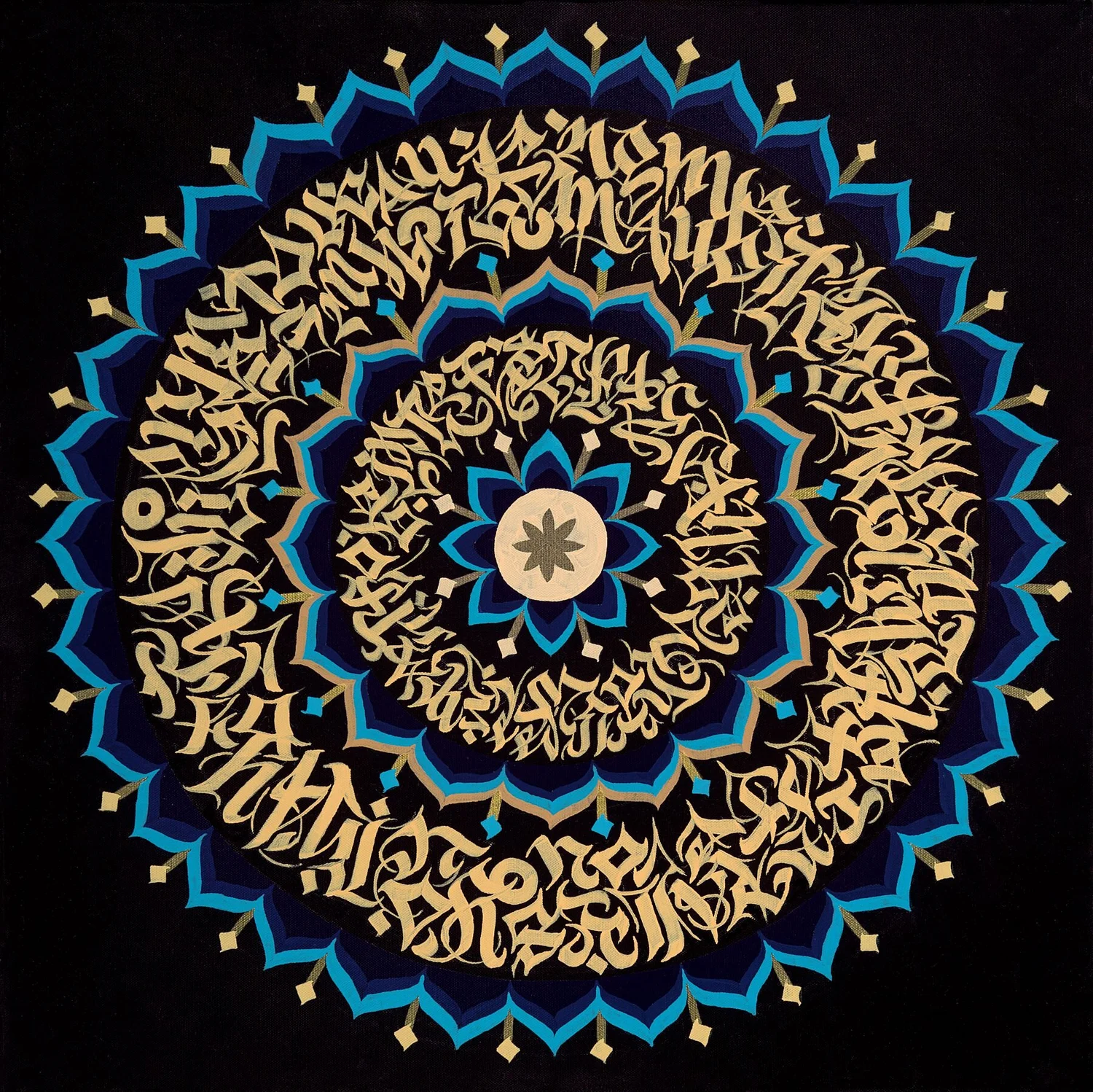 Leo Shallat | Seattle Muralist & Painter — Abstract, Calligraphic ...
