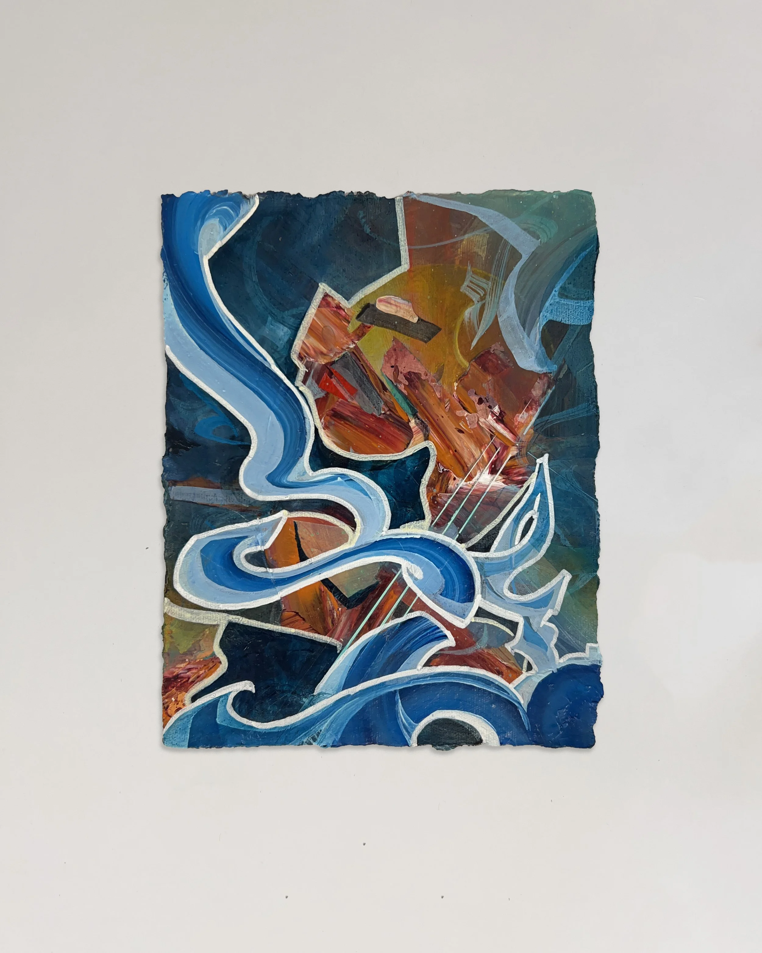Leo Shallat | Seattle Muralist & Painter — Abstract, Calligraphic ...