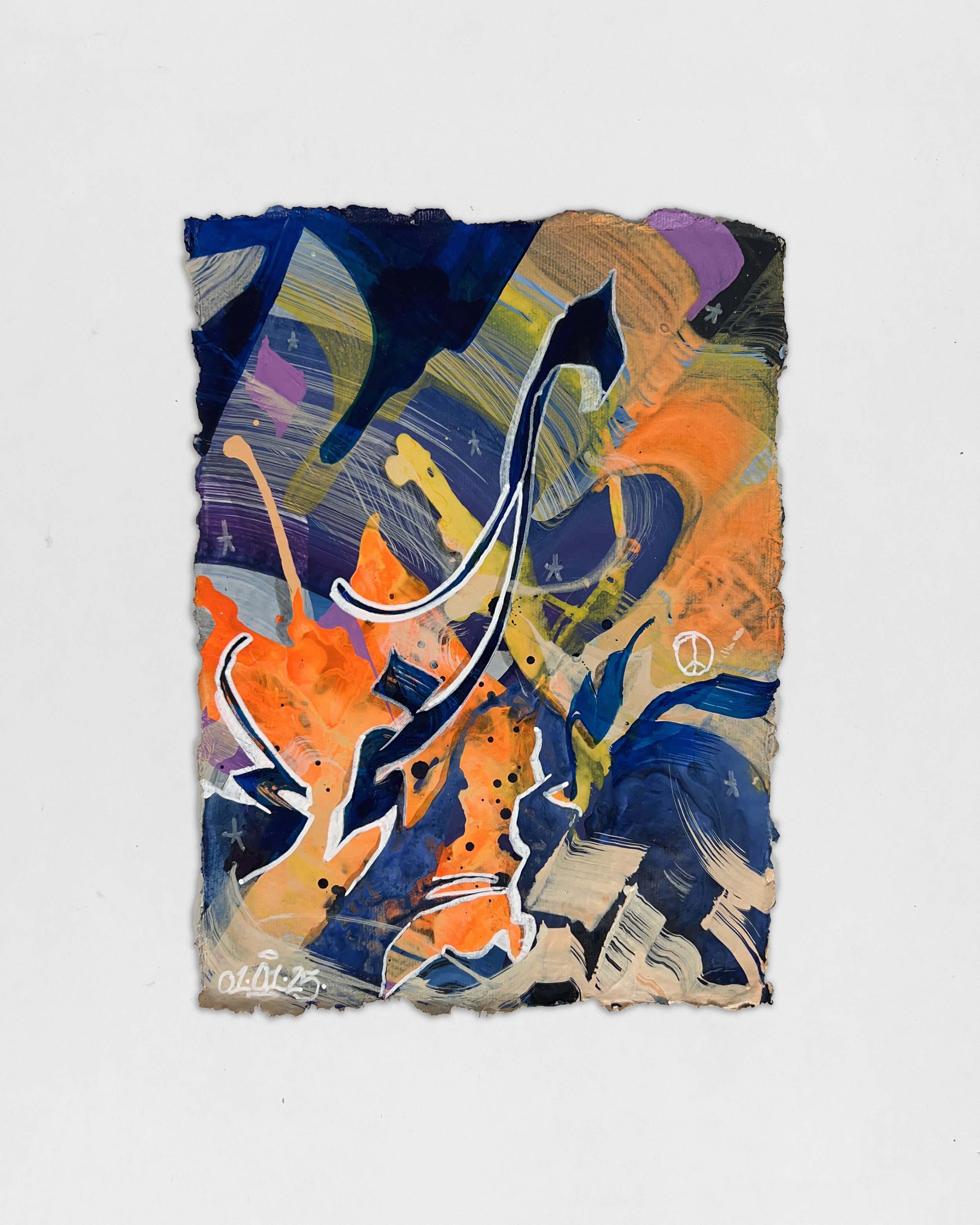 Leo Shallat | Seattle Muralist & Painter — Abstract, Calligraphic ...