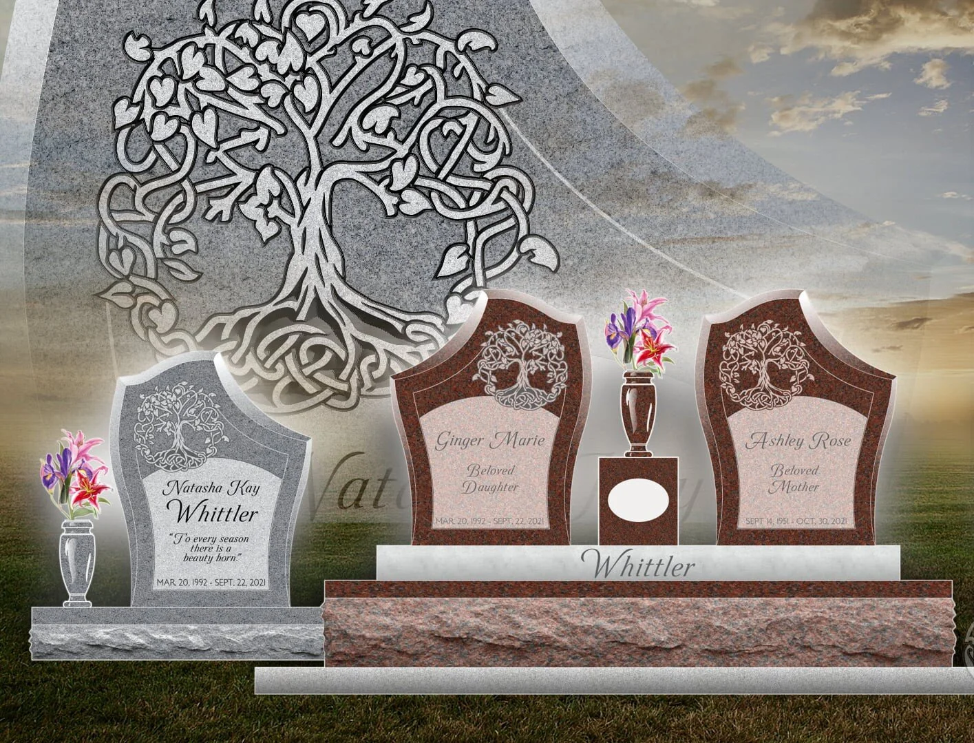 Custom Sandblast Designs — Fremont Monumental