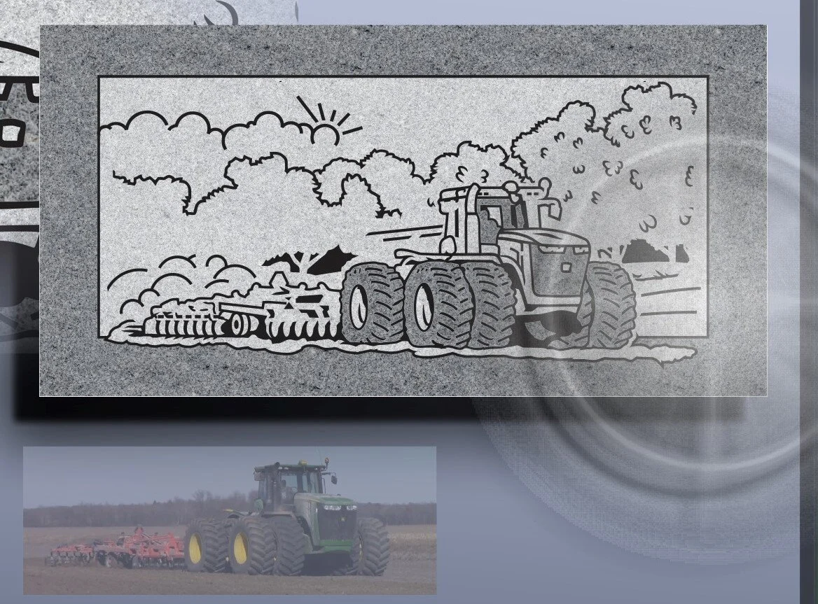 Custom Sandblast Designs — Fremont Monumental