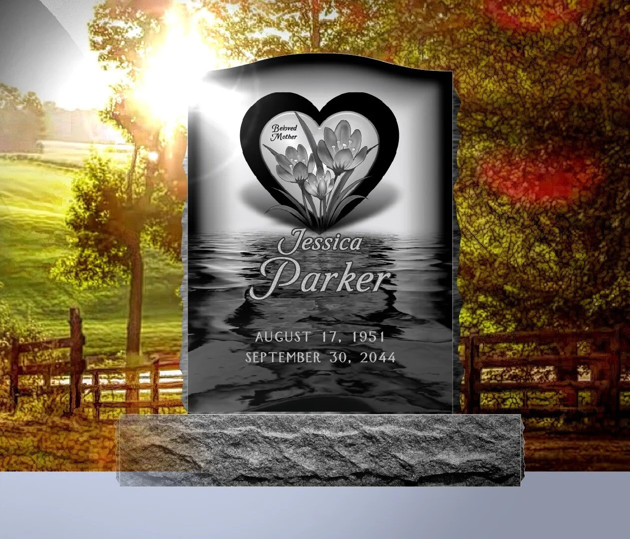 Custom Sandblast Designs — Fremont Monumental