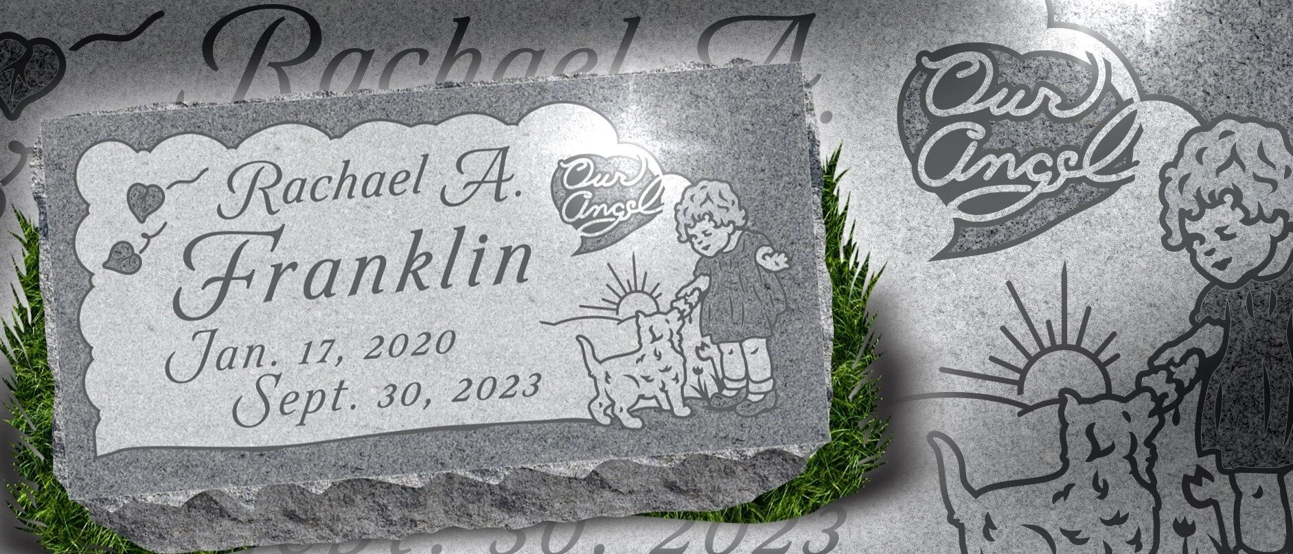 Custom Sandblast Designs — Fremont Monumental