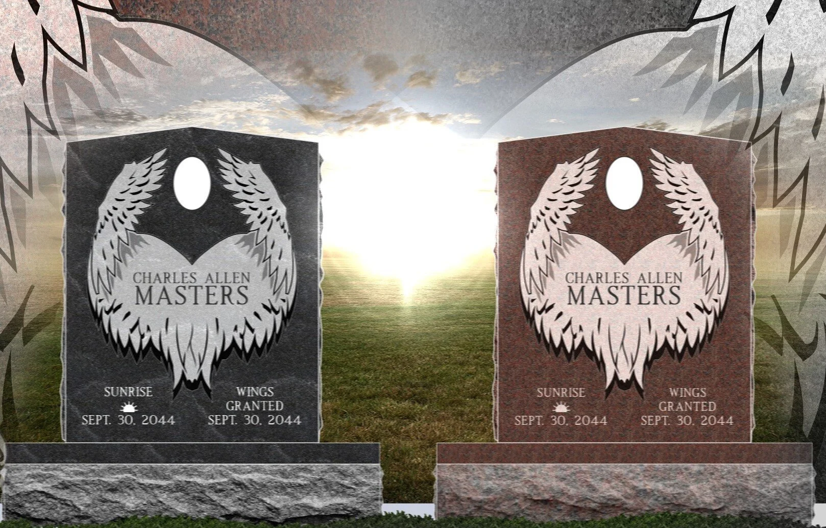 Custom Sandblast Designs — Fremont Monumental