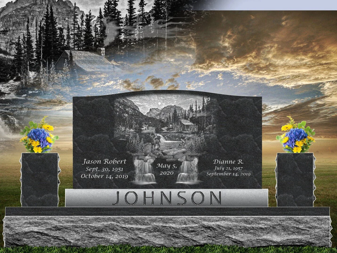 Custom Sandblast Designs — Fremont Monumental