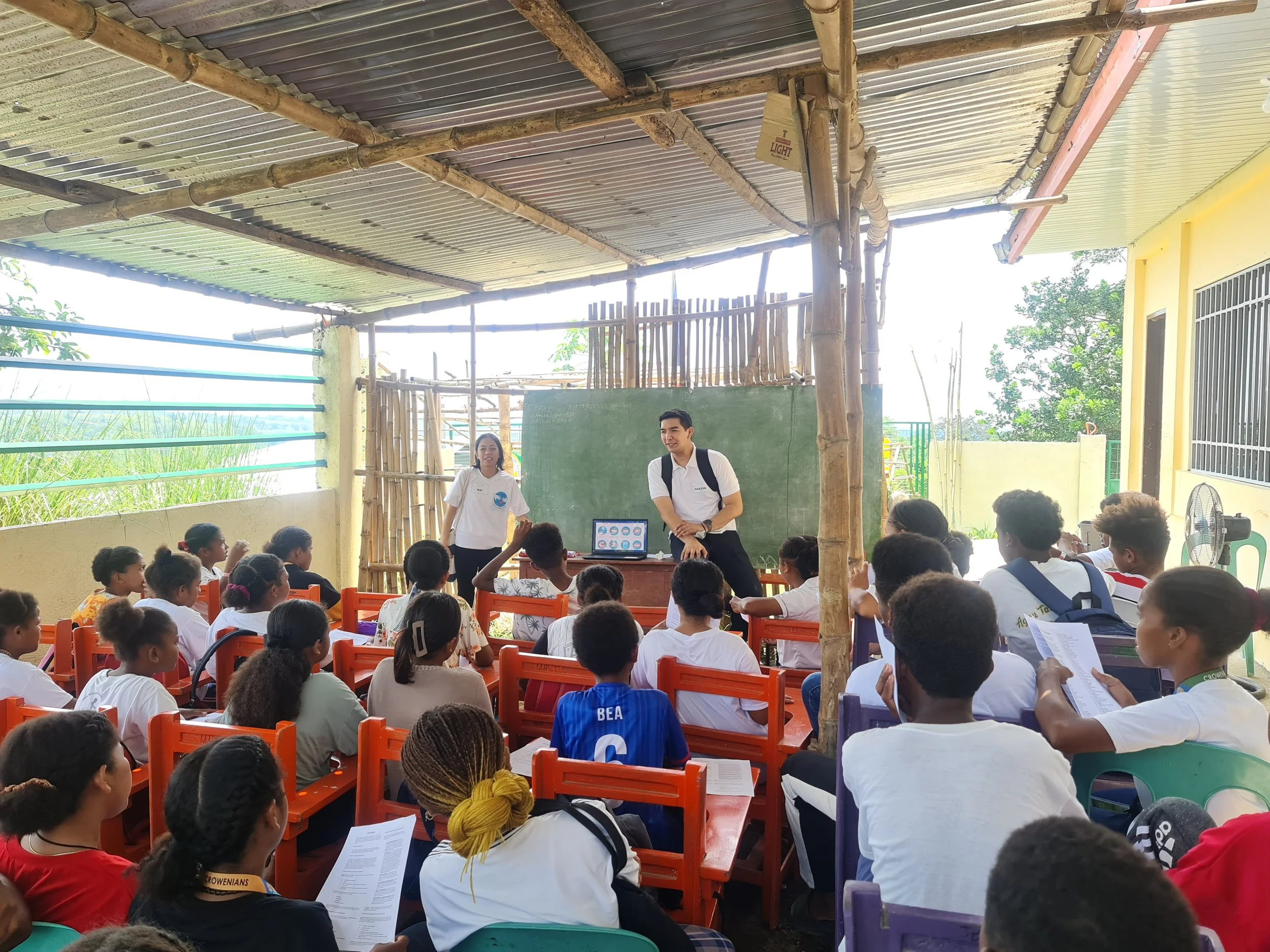 Shearwater Health Partners with Sapang Uwak Elementary and High School ...