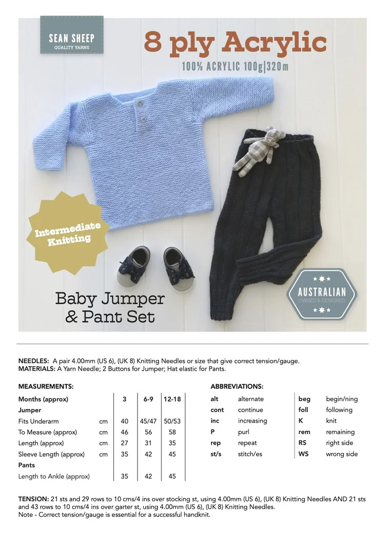 Patterns — Sean Sheep Quality Yarns