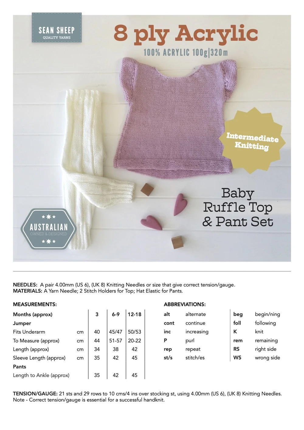 Patterns — Sean Sheep Quality Yarns