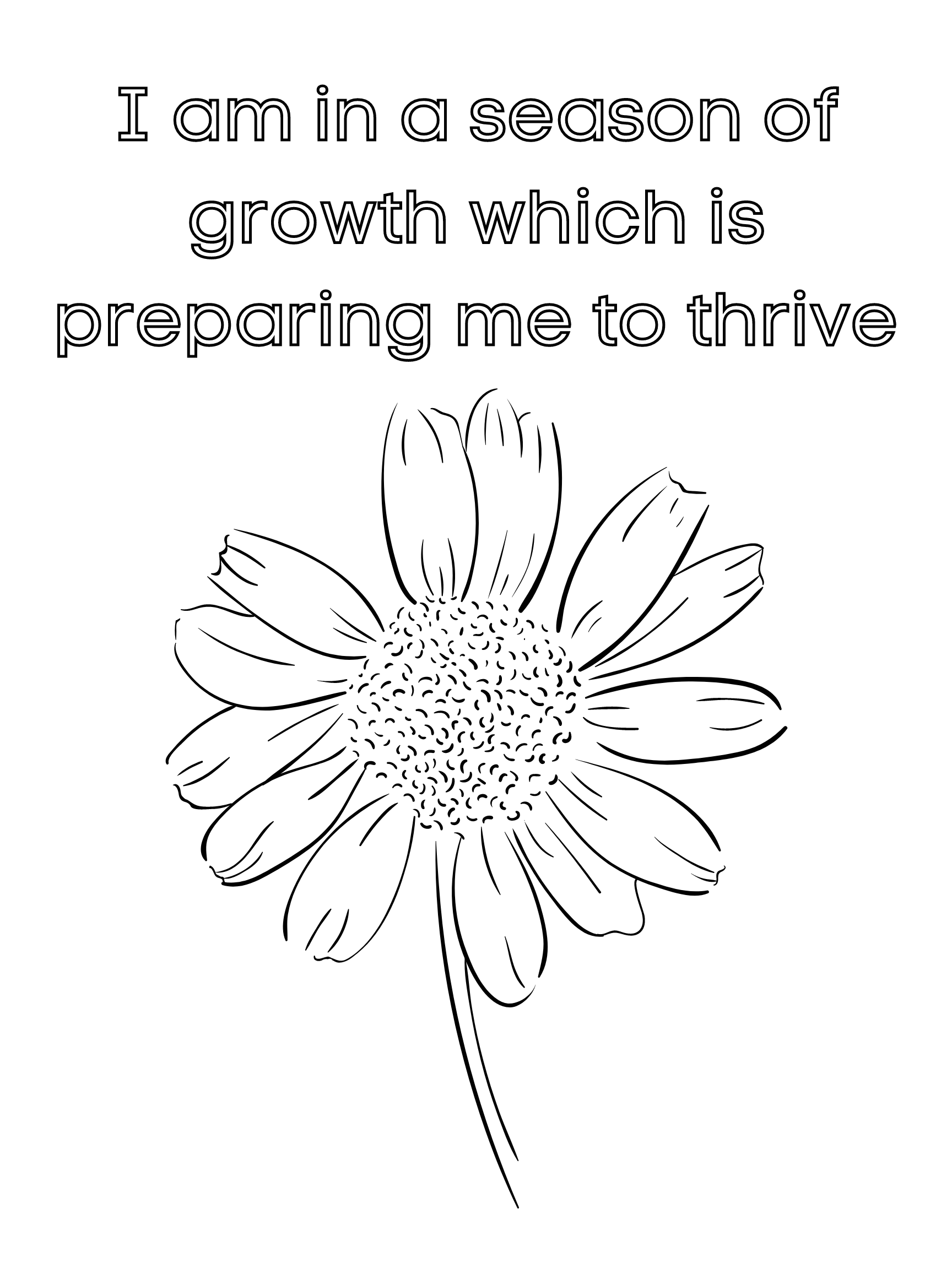 Divine Feminity Affirmation Coloring Pages — Life of Velvet