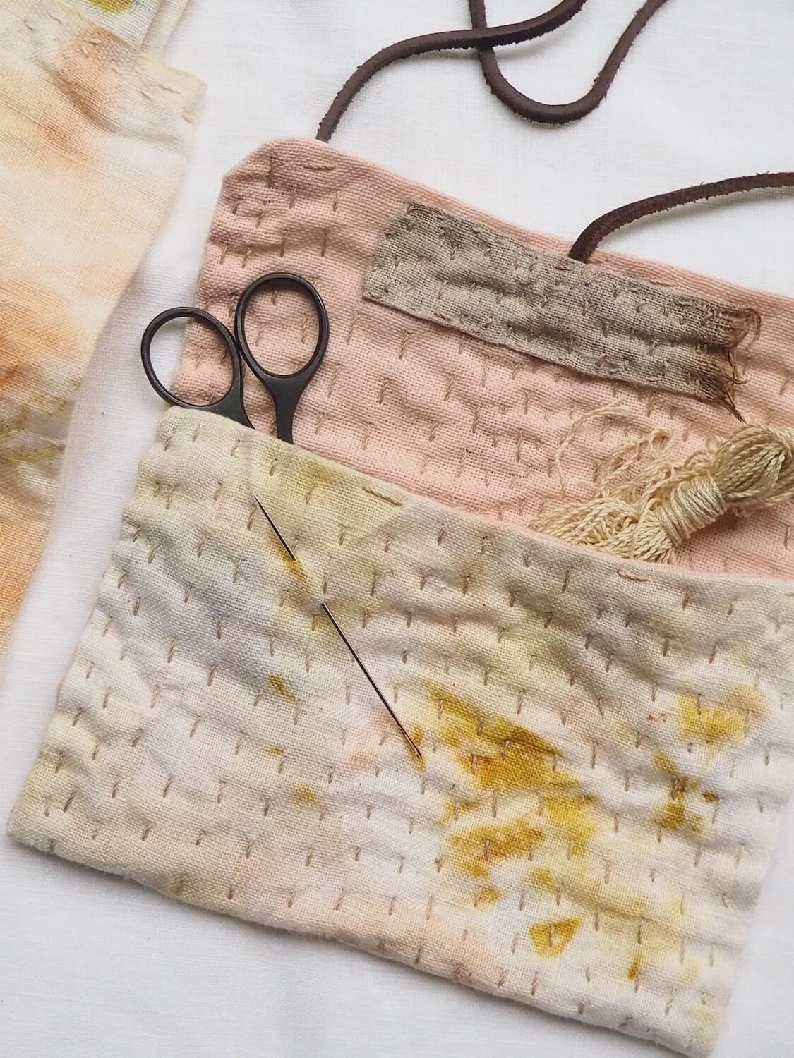 making a 2-pocket fold over purse — petalplum