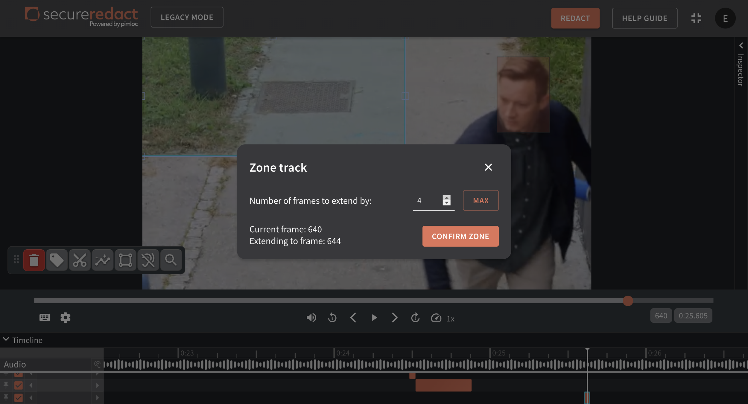 Secure Redact Help: Zone — SecureRedact
