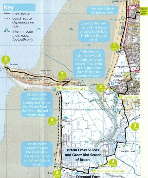 Brean Down Way Cycle Path | Discover Brean