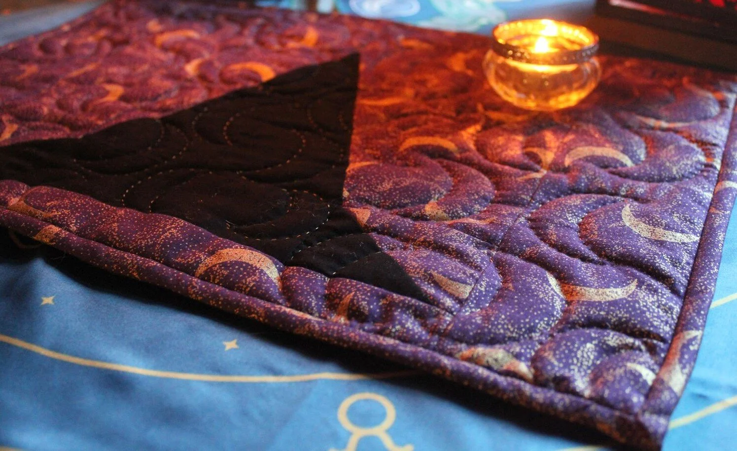 Witch's Hat: a patchwork pattern for Halloween or other mystical ...