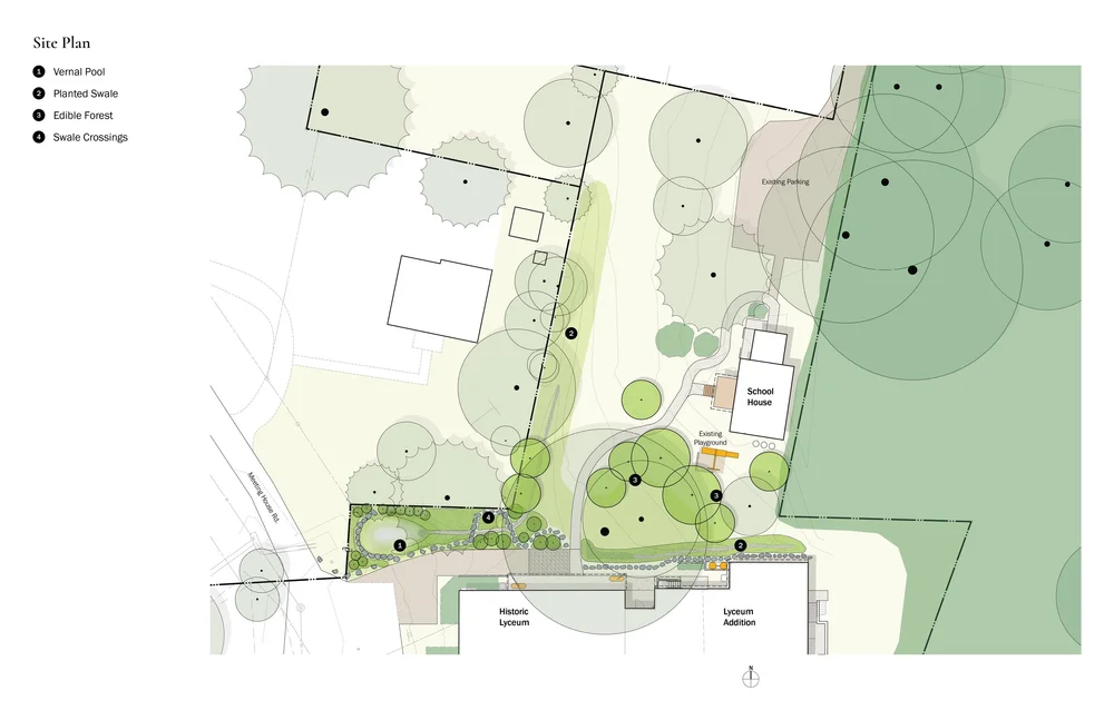 Sandy Spring Friends Meeting Green Infrastructure — conroy landscape architecture