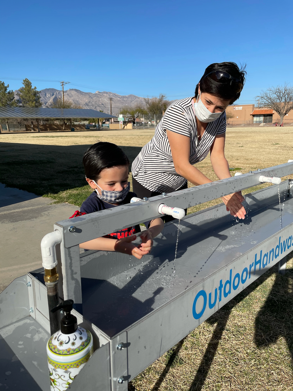 Design — Outdoor Hand Washing Station