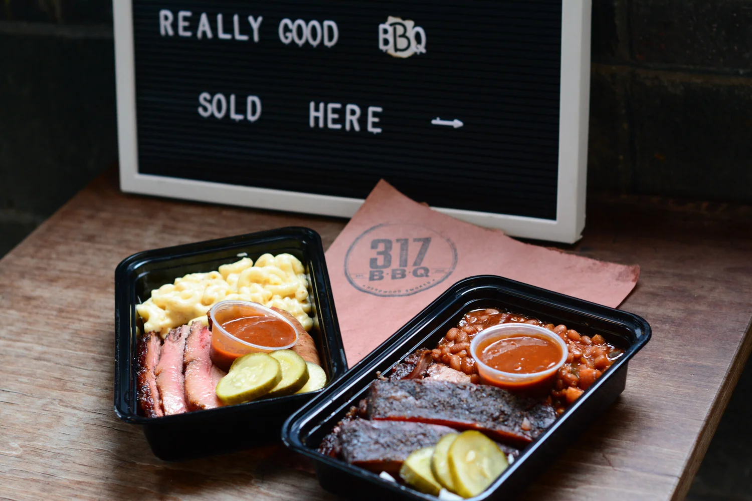 Menu | 317 BBQ