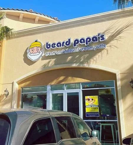 Beard Papa's Fresh Baked Japanese Cream Puffs