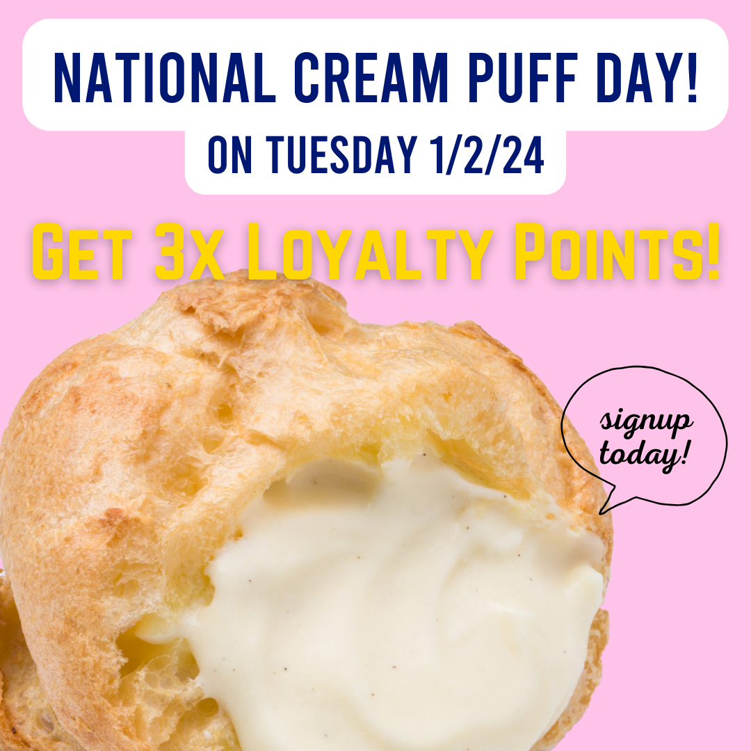 Papa's News Blog — Beard Papa's Cream Puffs