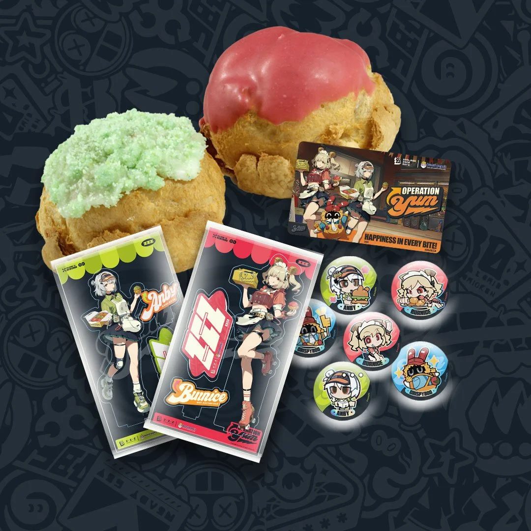 Beard Papa's Fresh Baked Japanese Cream Puffs