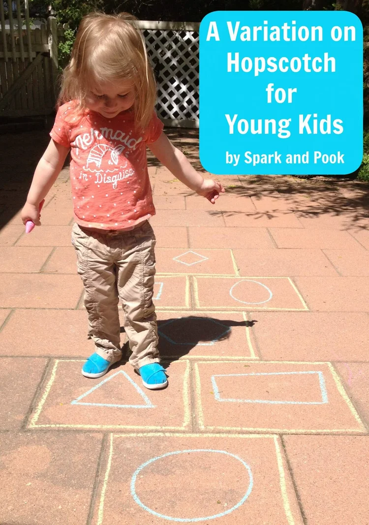 A Variation on Hopscotch for Young Kids — Learning Here and There
