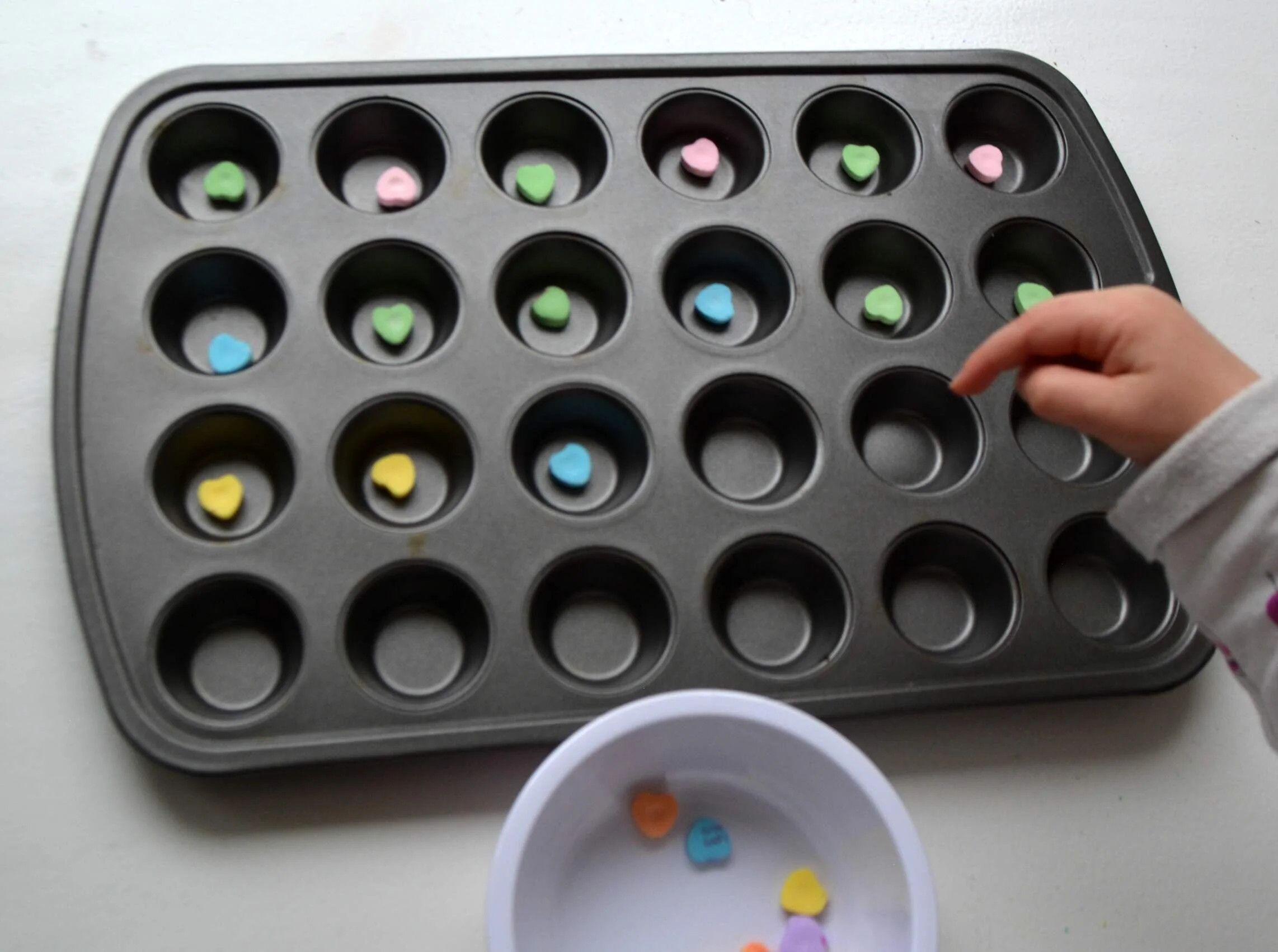 Making Patterns with Candy Hearts and Free Printables — Learning Here ...