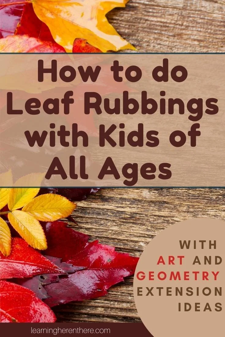 Leaf Rubbings for Kids of All Ages — Learning Here and There