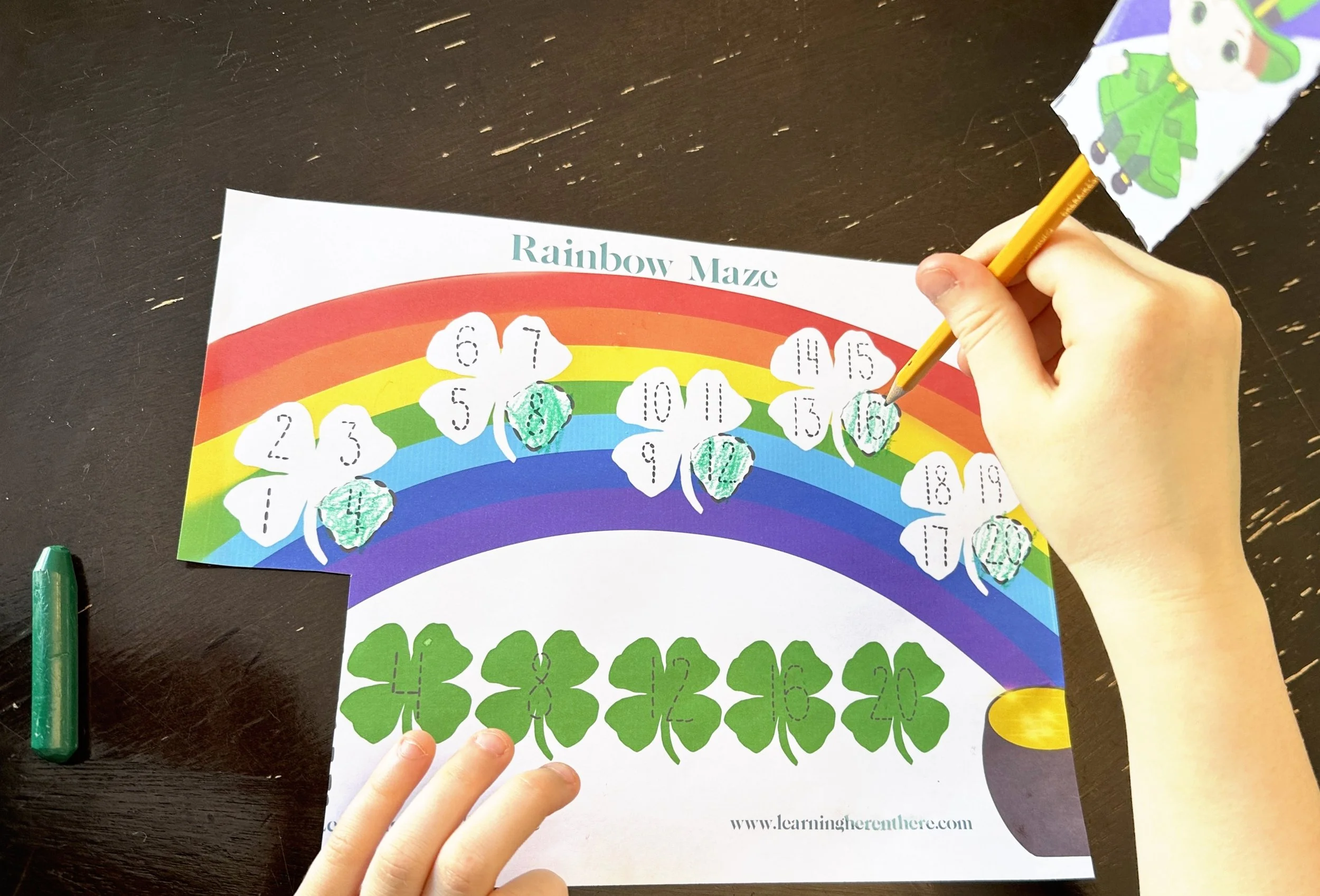 Counting Clovers: Skip Counting by 3s and 4s — Learning Here and There