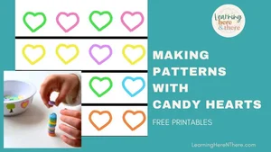 Counting with Hearts Printables — Learning Here and There