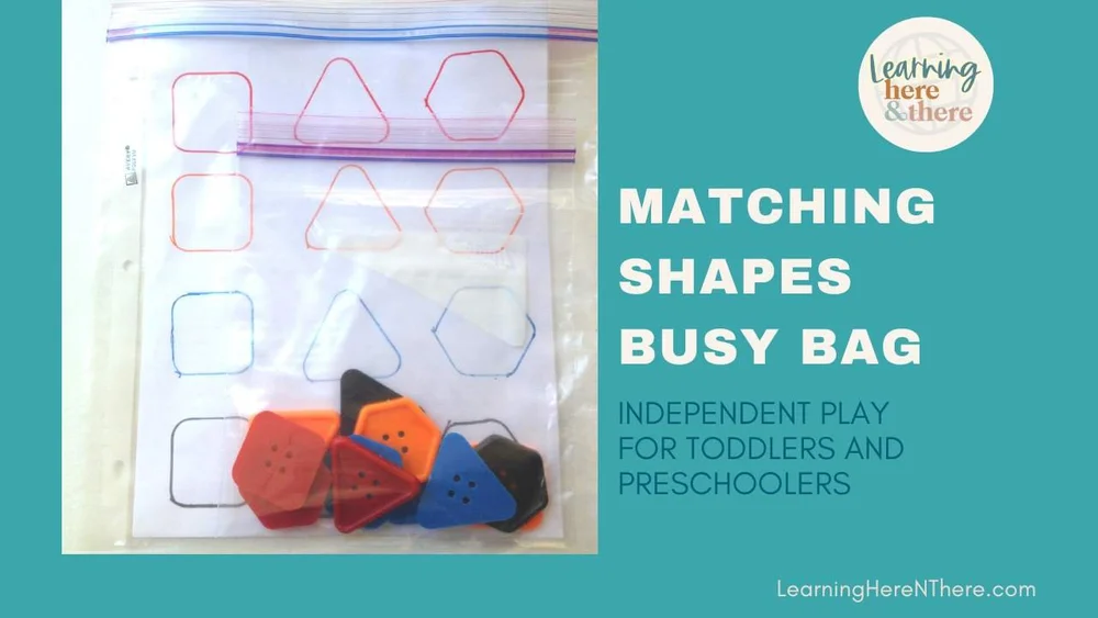 A Fun and Fast Busy Bag with Buttons — Learning Here and There