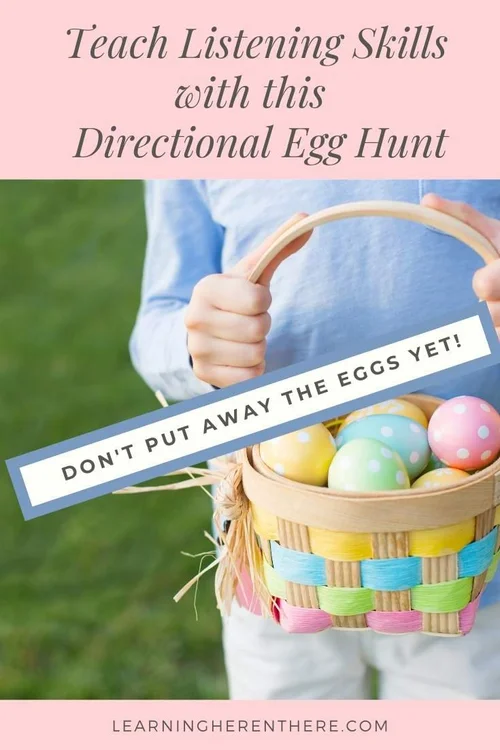 Teach Kids Listening Skills with this Directional Egg Hunt — Learning ...