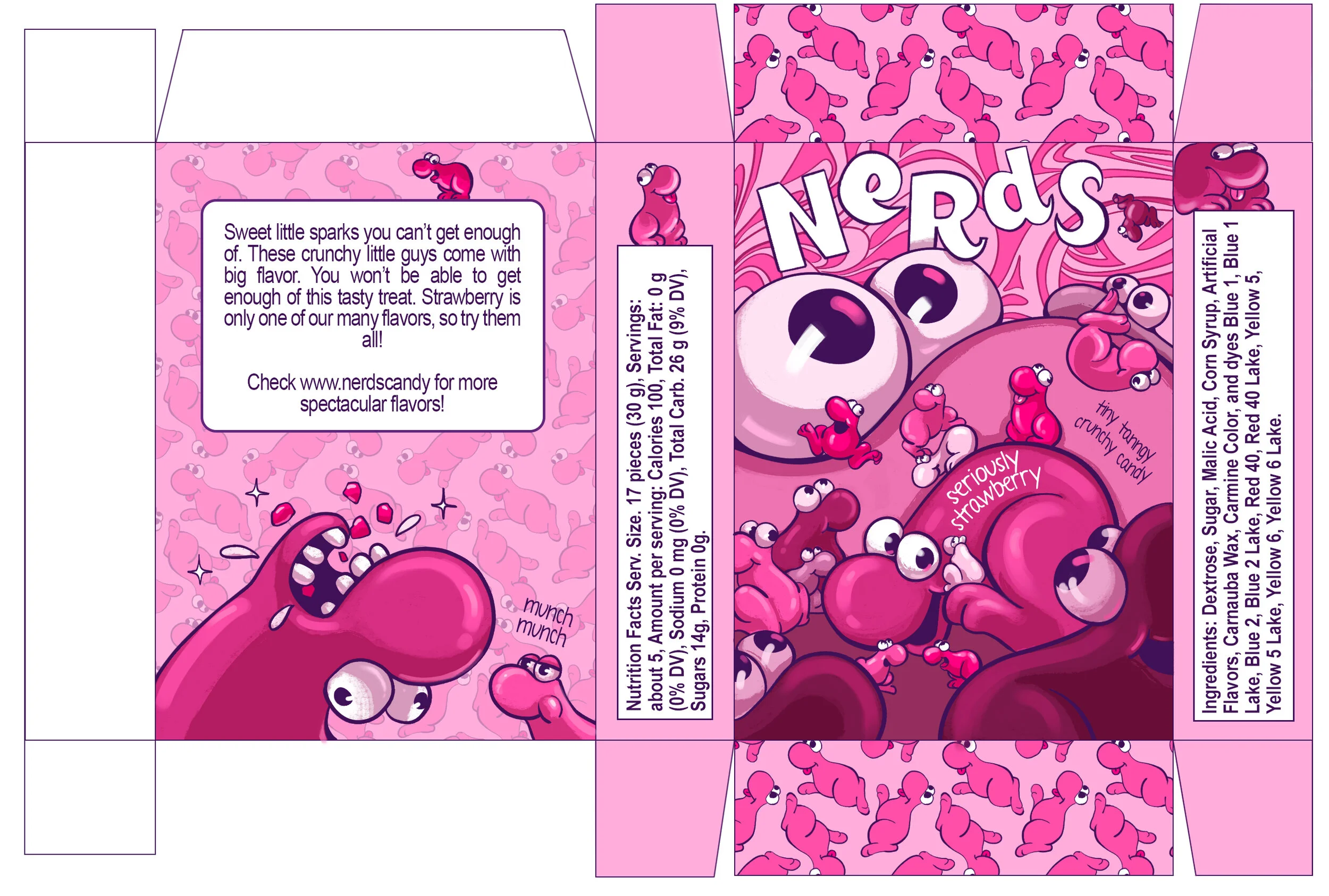 Nerds Candy Mascot