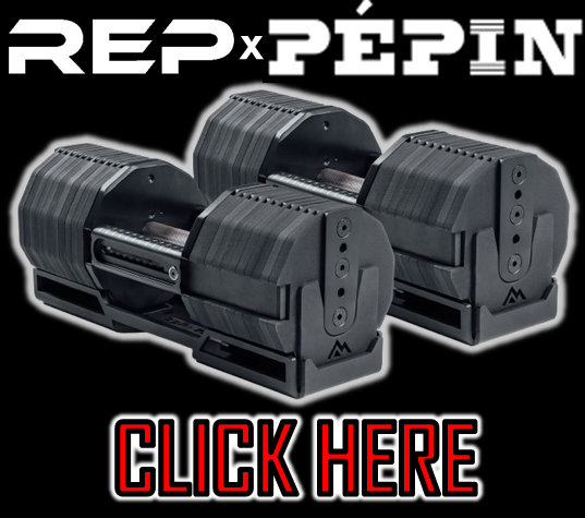 REP x PEPIN Fast Series Adjustable Dumbbells — Design Build Lift