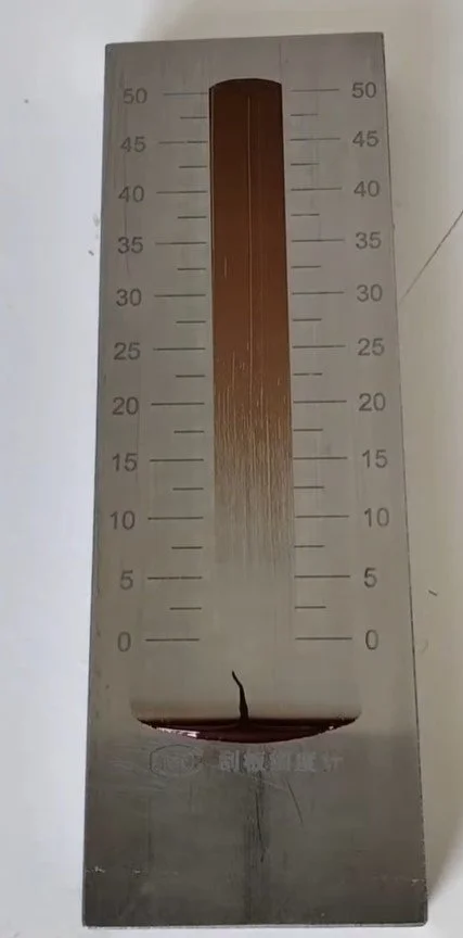 Grindometro en el chocolate — Essenzo Cacao