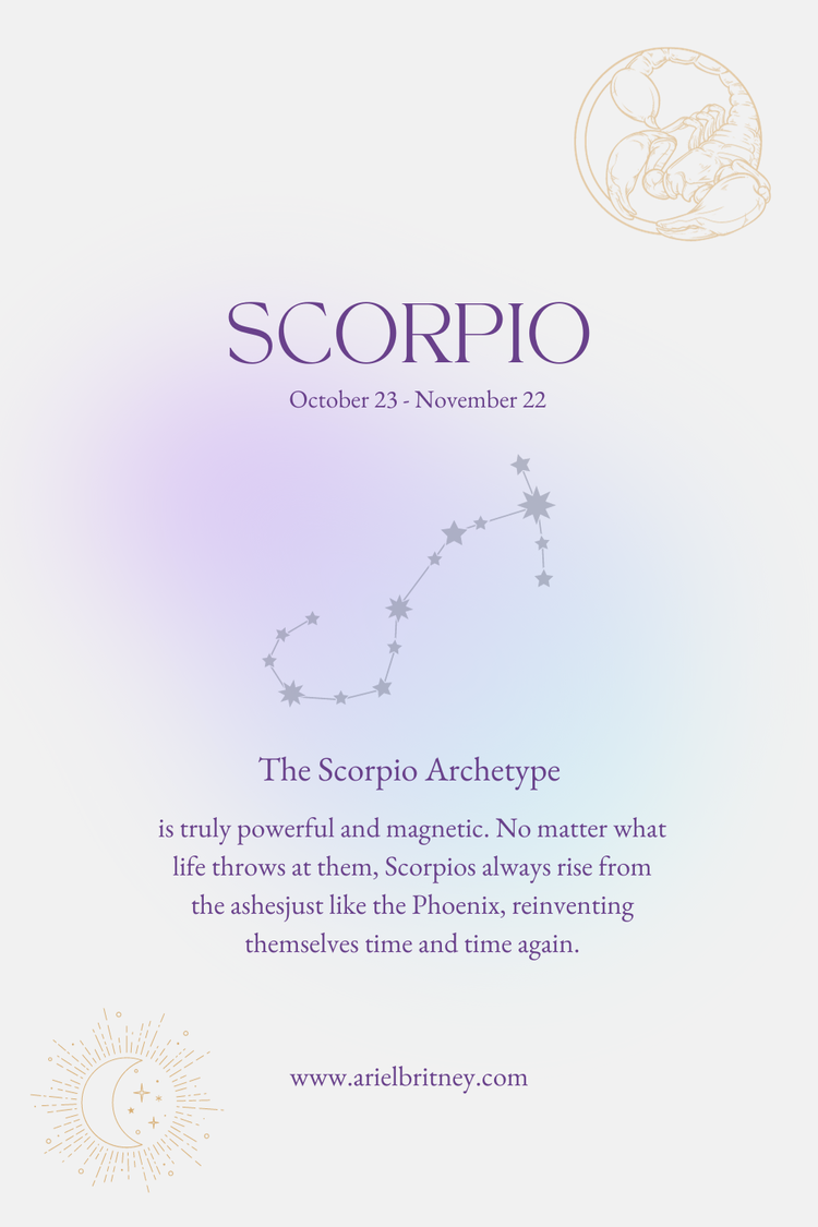 The Power of Scorpio: Transforming Shadows into Strengths — Ariel Britney