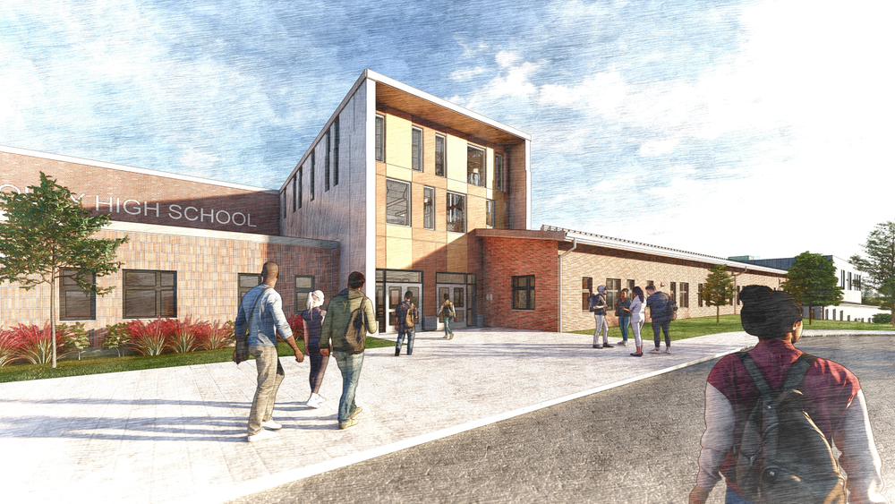 David Prouty High School — Jones Whitsett Architects