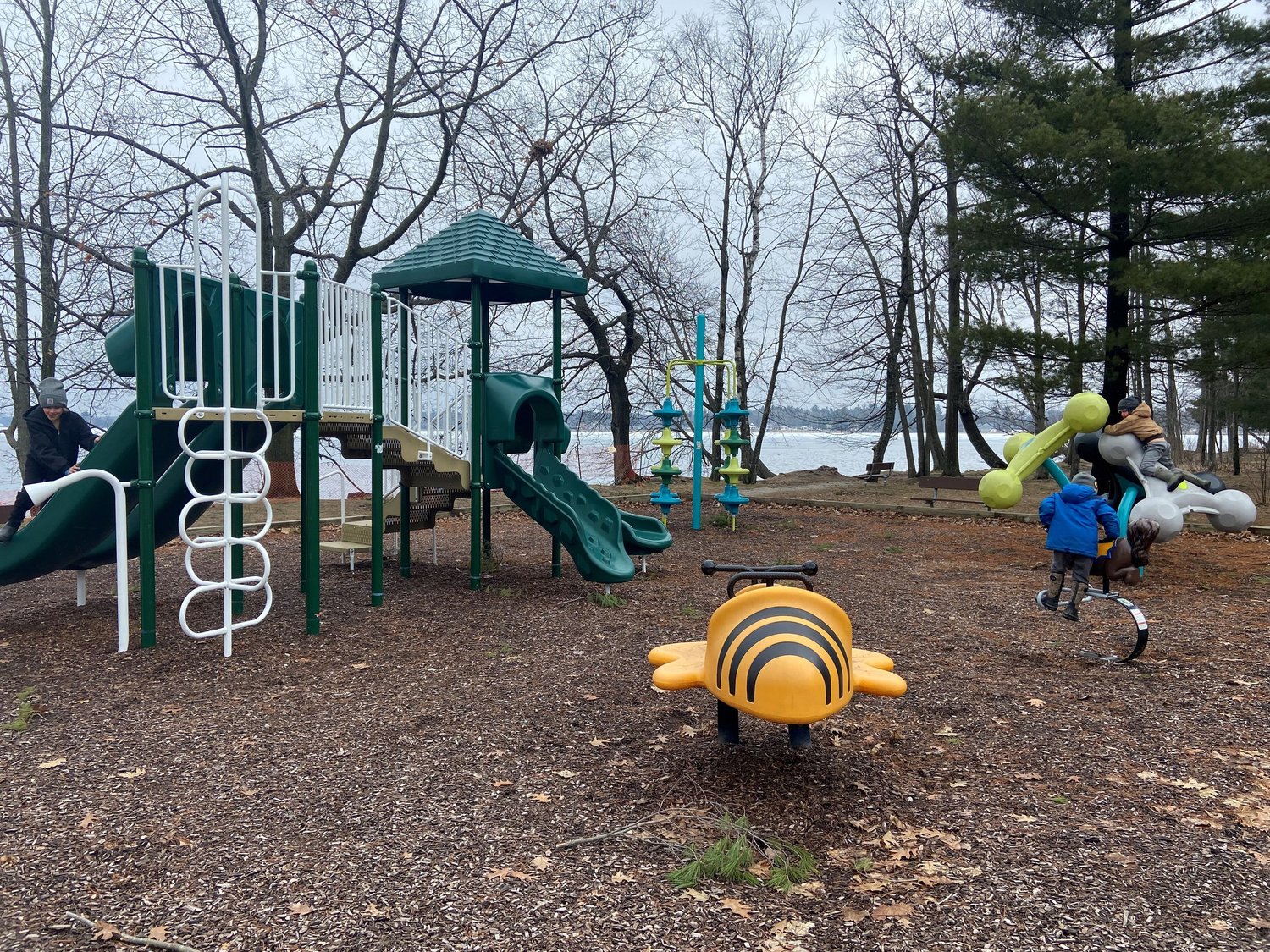 Camp Between Two Lakes at Mitchell State Park: Camping and Activity ...