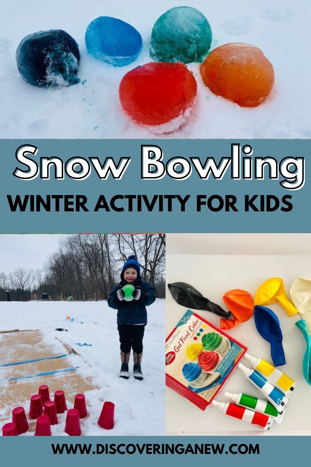 Frozen Balloon Ice Bowling: Winter Activities for Kids — discovering anew
