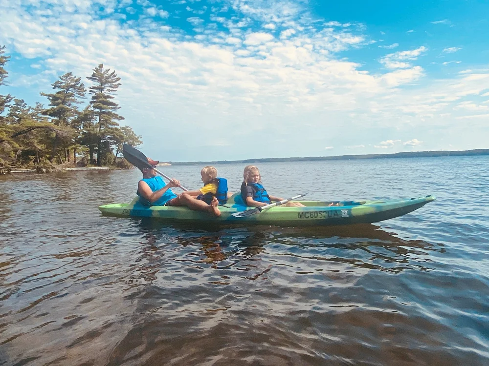 Camp Between Two Lakes at Mitchell State Park: Camping and Activity ...