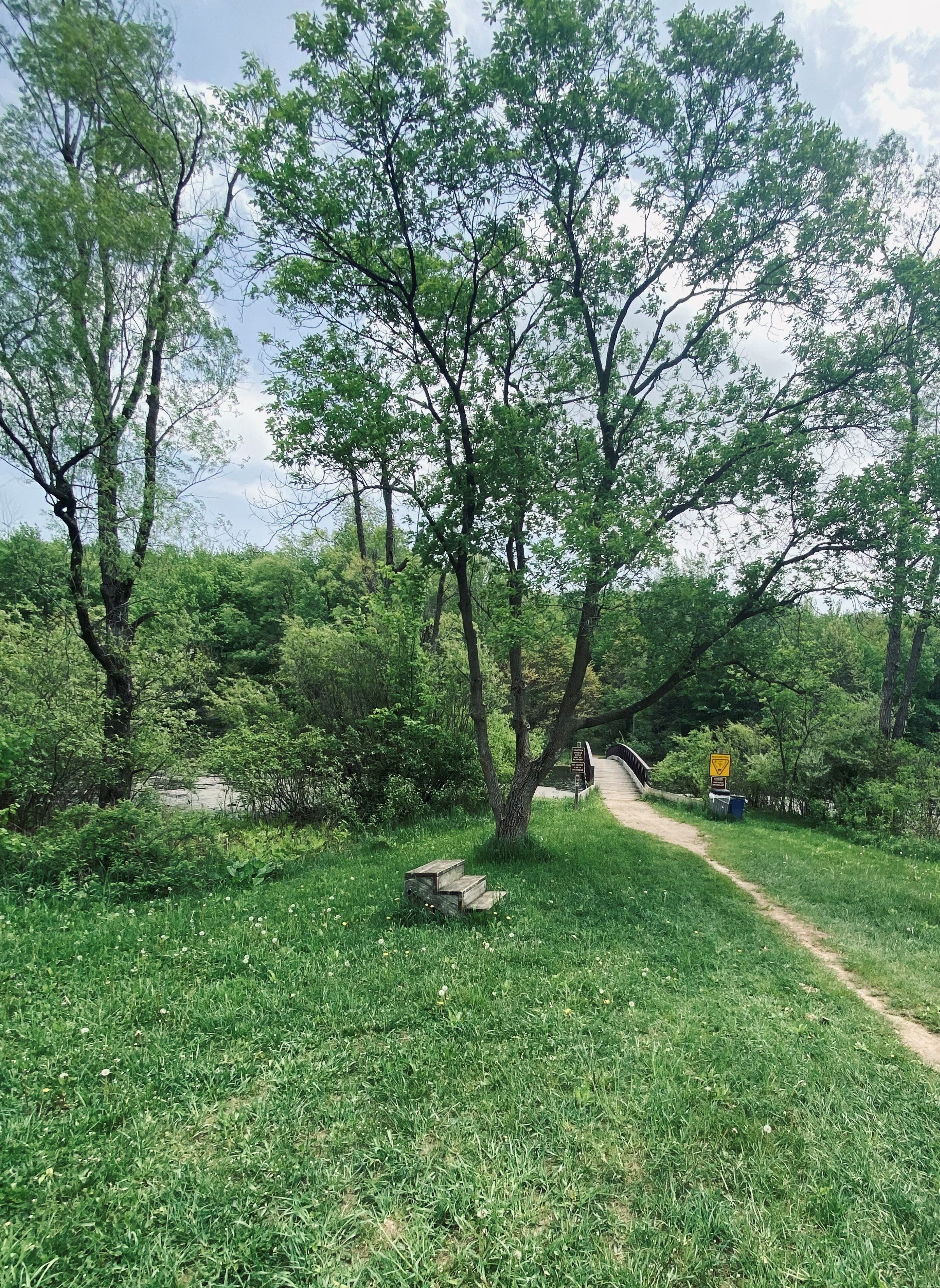 Camp Near Lansing at Sleepy Hollow State Park — discovering anew